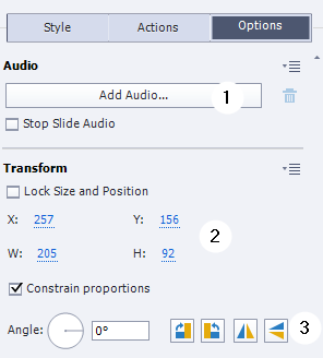 Add interactive buttons to Adobe Captivate Classic projects